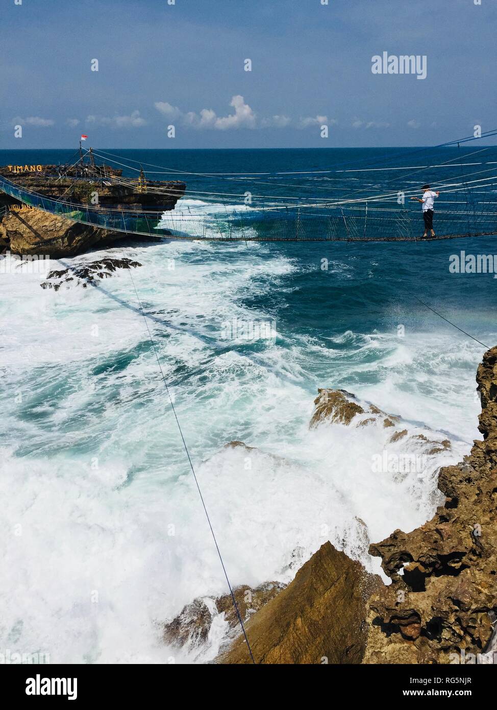 Pantai Timang Indonesia Stock Photo - Alamy