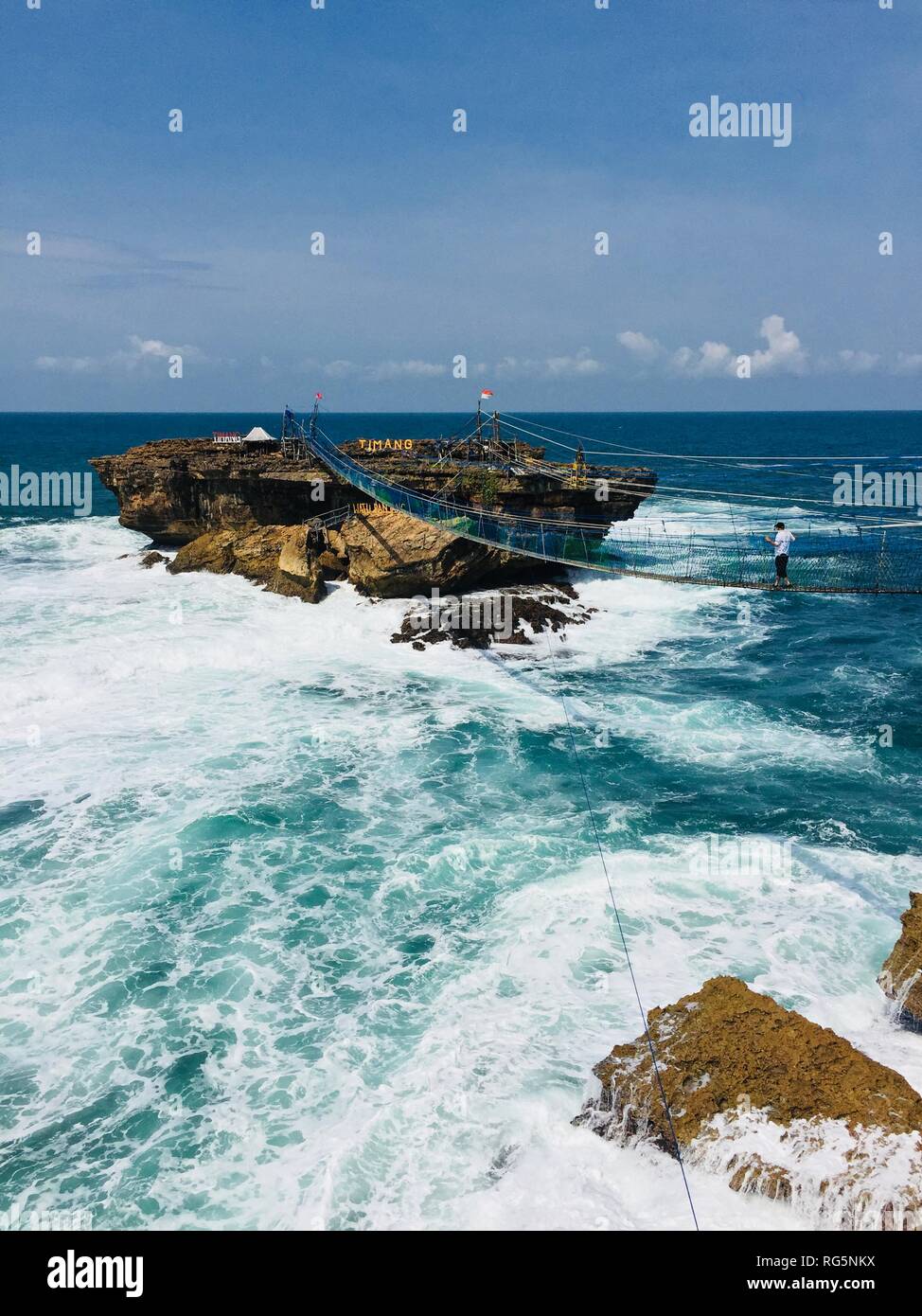 Pantai Timang Indonesia Stock Photo - Alamy
