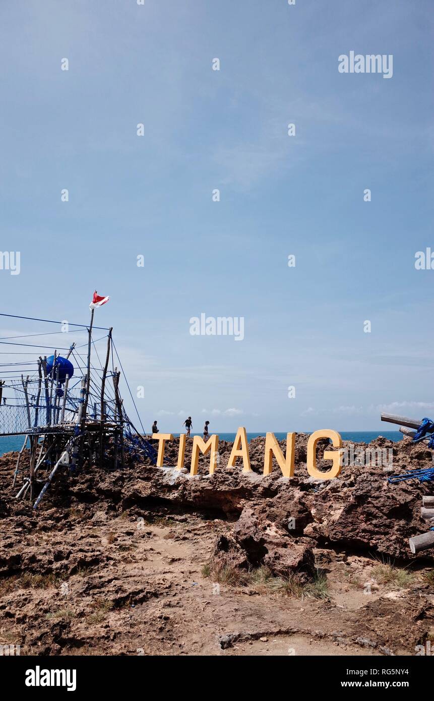 Pantai Timang Indonesia Stock Photo - Alamy