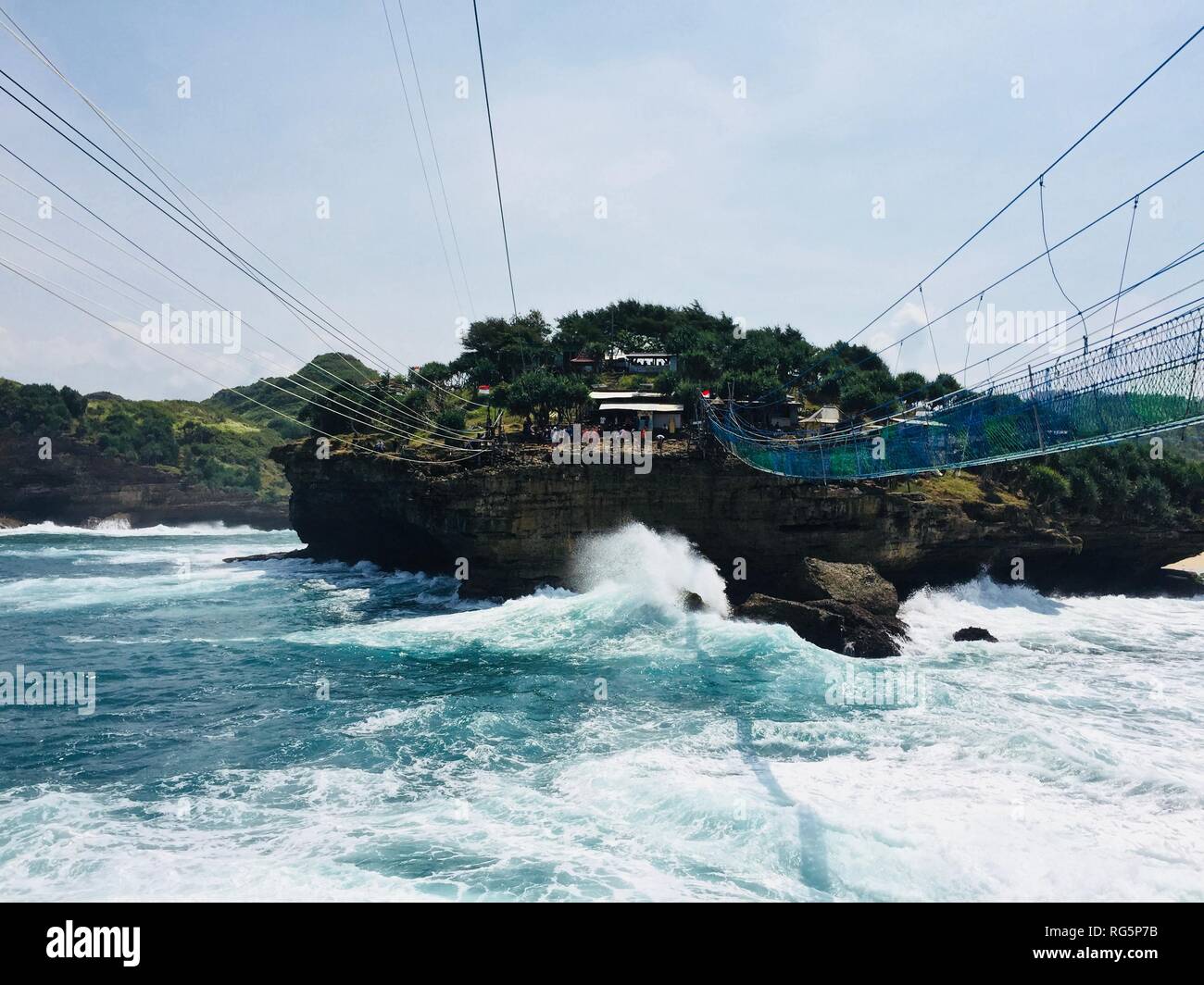 Pantai Timang Indonesia Stock Photo - Alamy