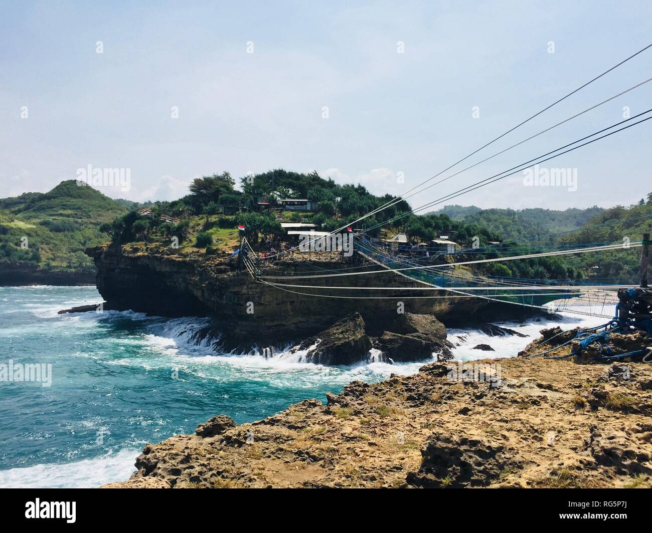 Pantai Timang Indonesia Stock Photo - Alamy