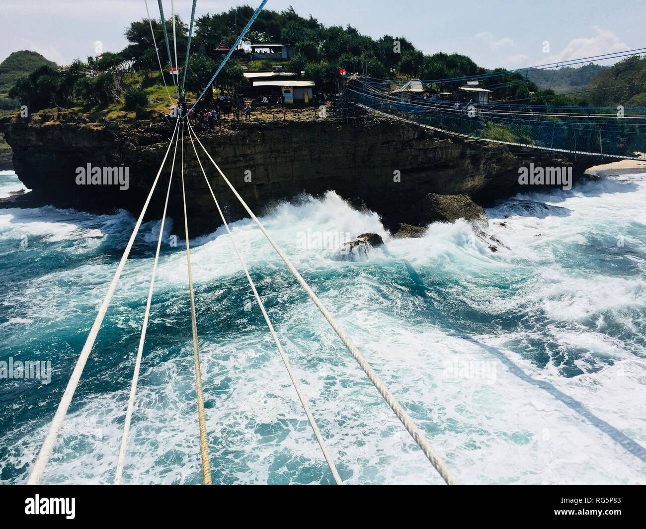 Pantai Timang Indonesia Stock Photo - Alamy