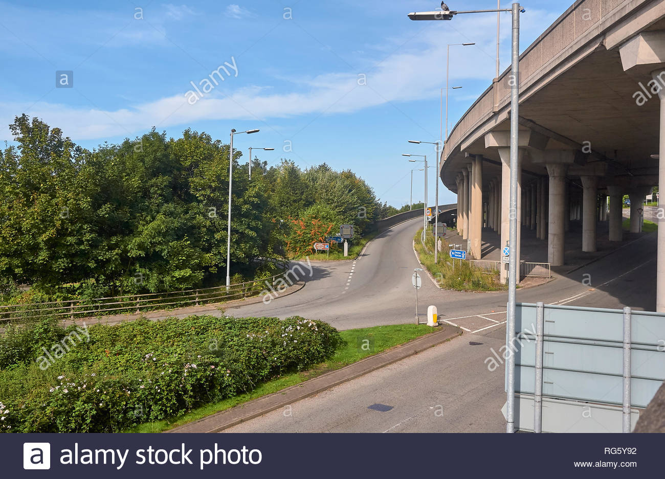 Motorway Slip Road High Resolution Stock Photography and Images - Alamy