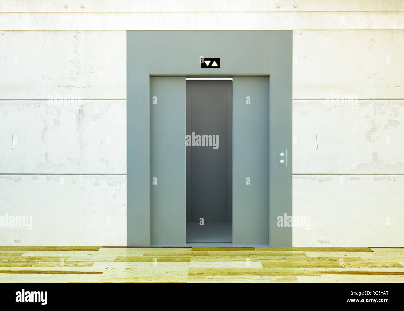 Elevator doors open hi-res stock photography and images - Alamy