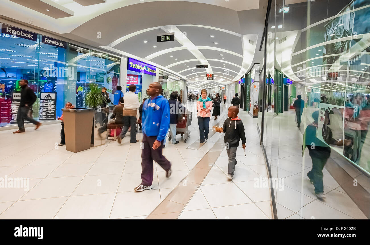 Johannesburg, South Africa - July 05 2011: Inside Interior of Alberton ...
