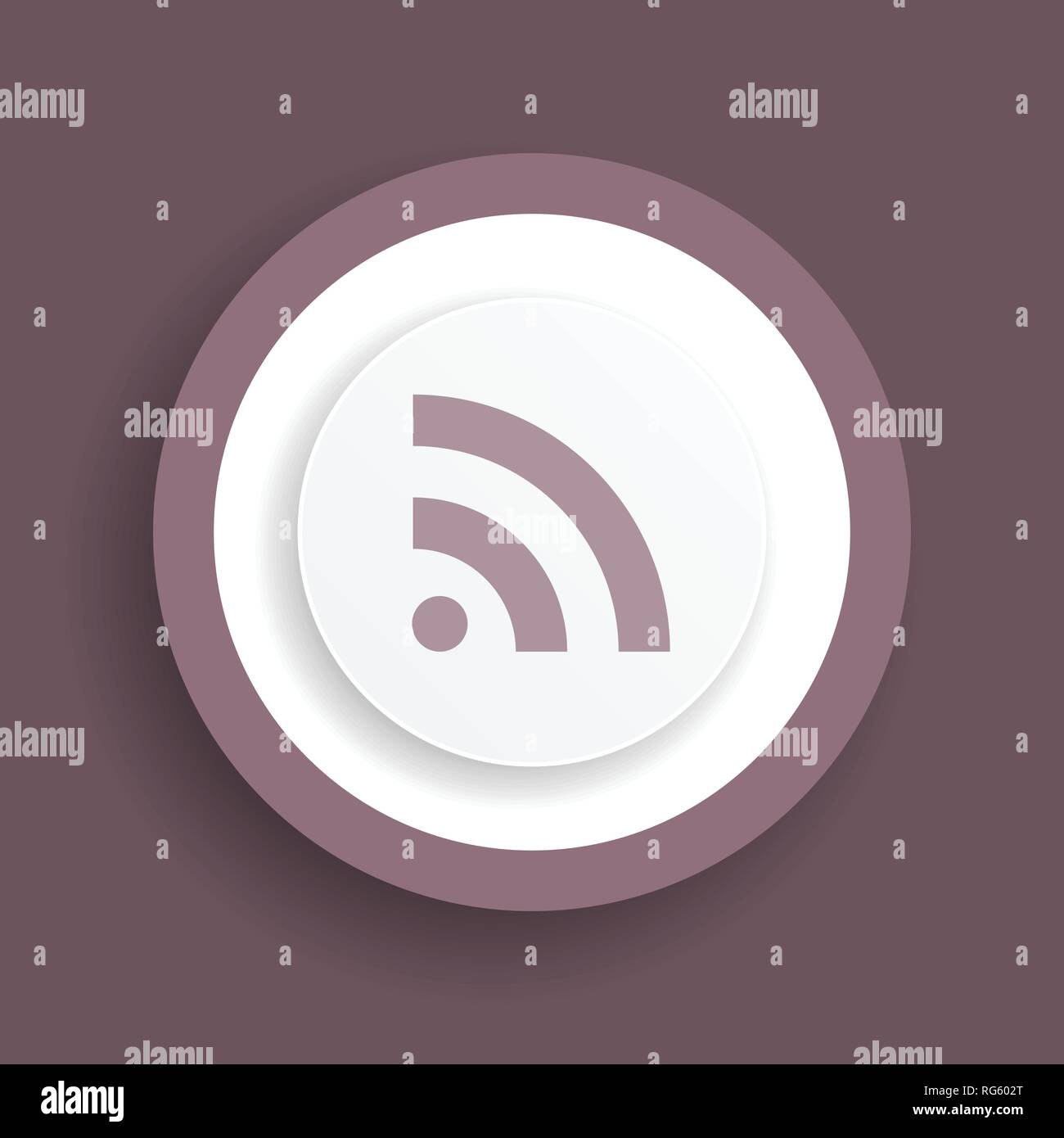wireless icon vector Stock Vector Image & Art - Alamy