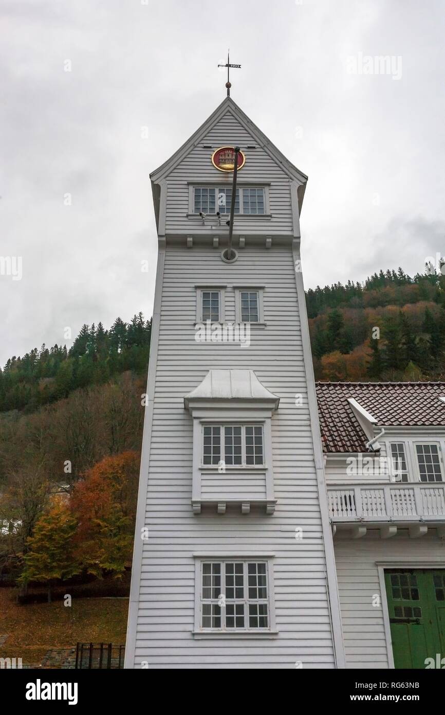 Skansen Fire Station, 1903, Bergen, Norway Stock Photo - Alamy