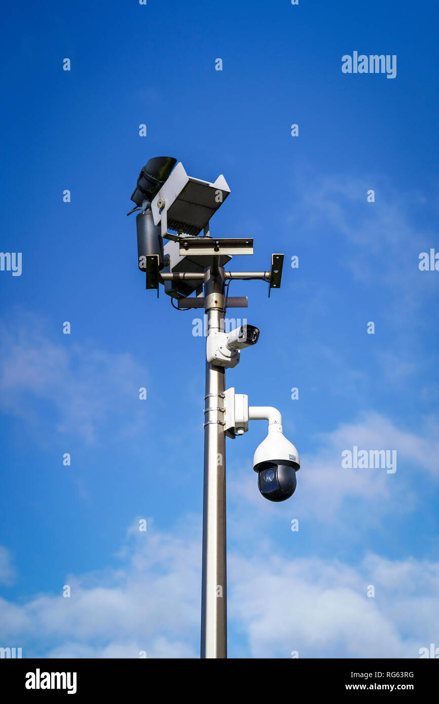 Cctv pole hi-res stock photography and images - Alamy