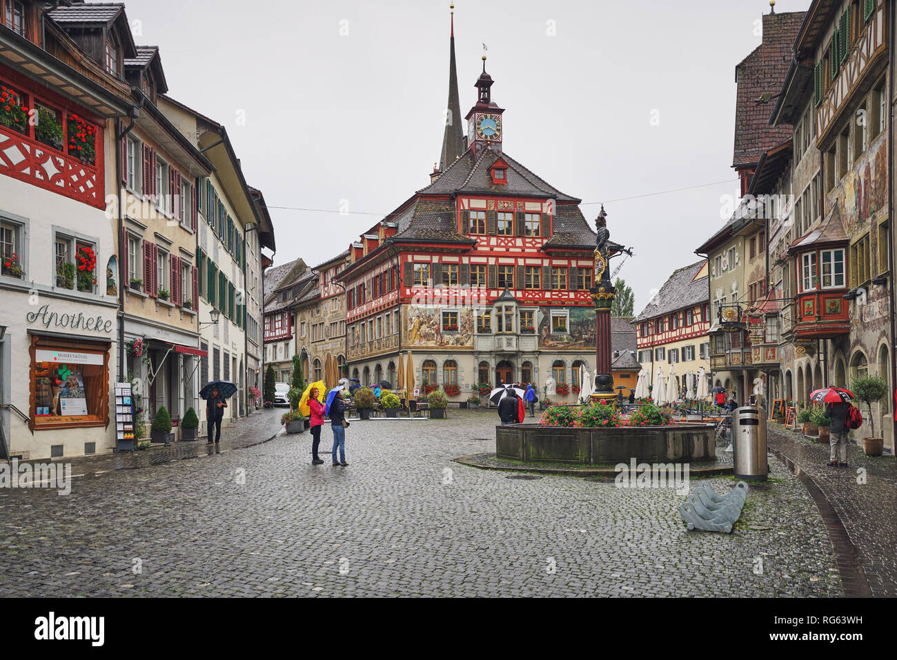 Old town of stein am rhein hi-res stock photography and images - Alamy