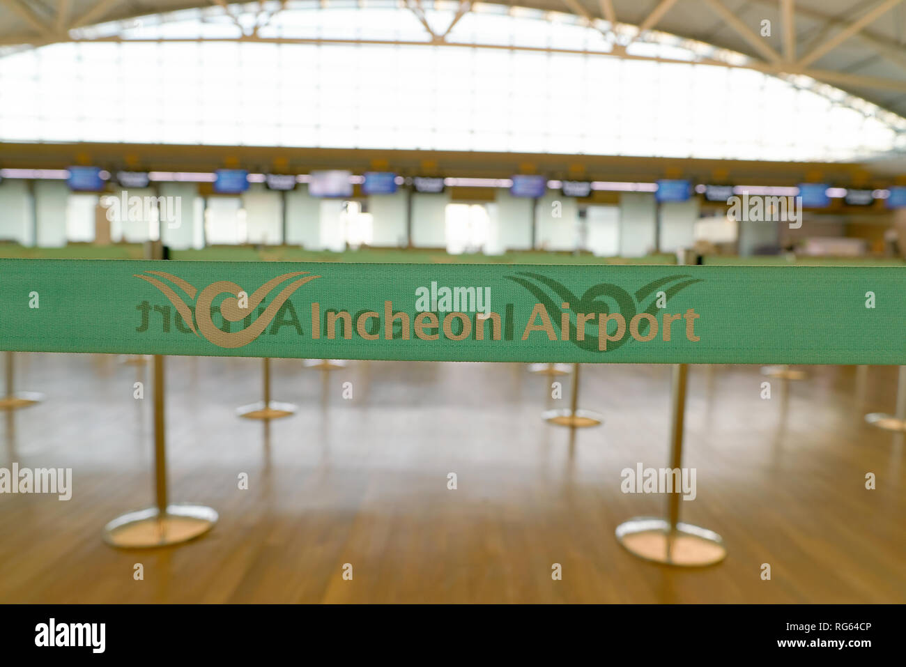 INCHEON, SOUTH KOREA - CIRCA MAY, 2017: close up shot of Incheon ...