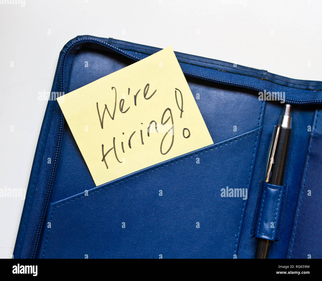 We are hiring Stock Photo - Alamy