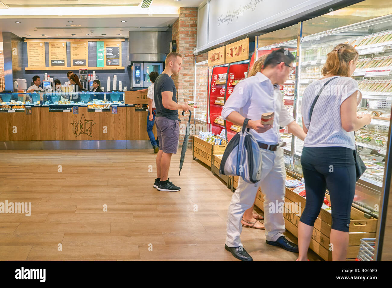Pret A Manger Counter High Resolution Stock Photography and Images - Alamy