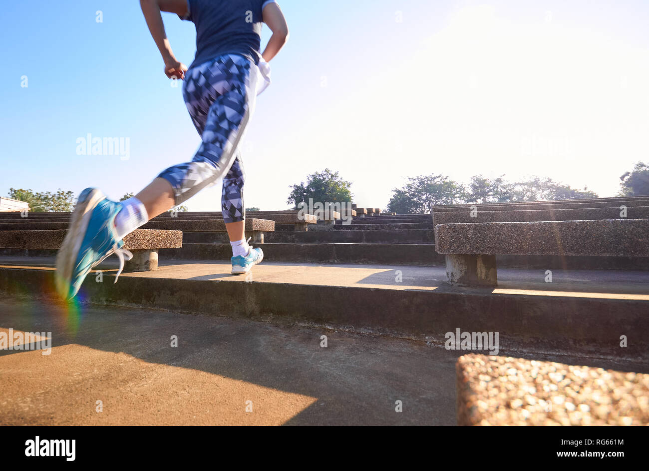 Run step hi-res stock photography and images - Alamy