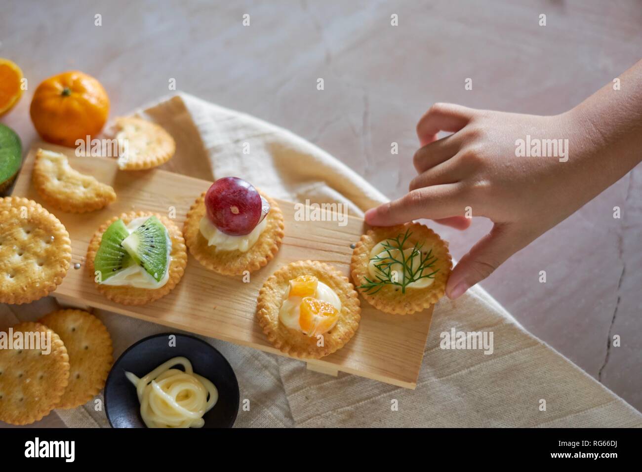Canape appetizer hi-res stock photography and images - Alamy