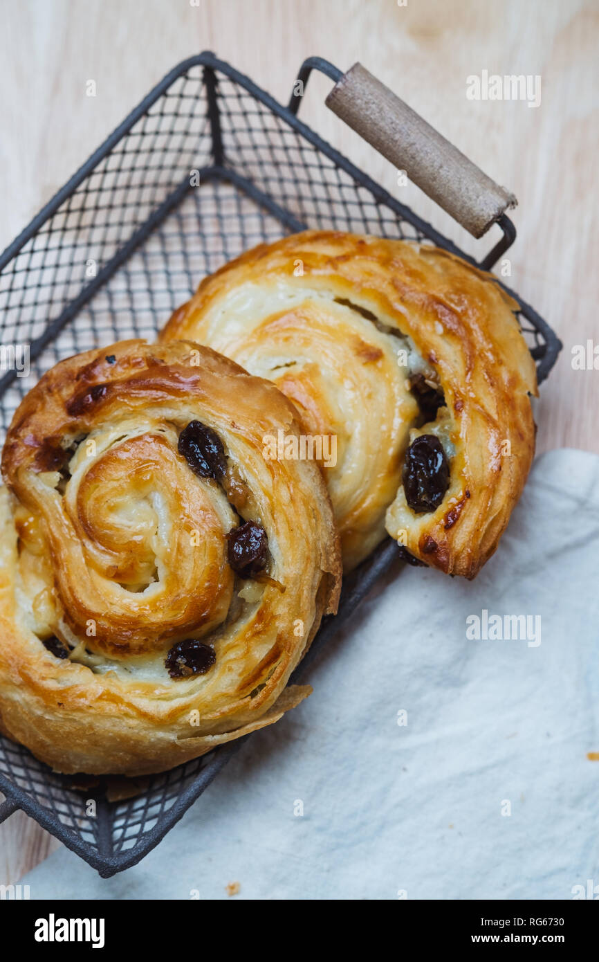 Raisin bread roll hi-res stock photography and images - Alamy