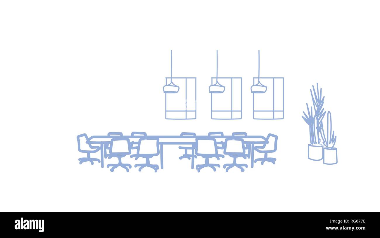 business coworking open space modern conference hall round table for ...