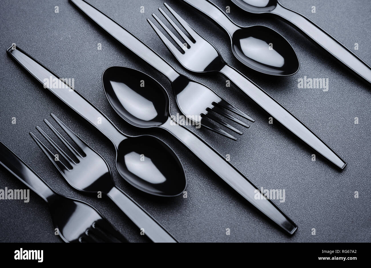 Plastic fork modern style hi-res stock photography and images - Alamy
