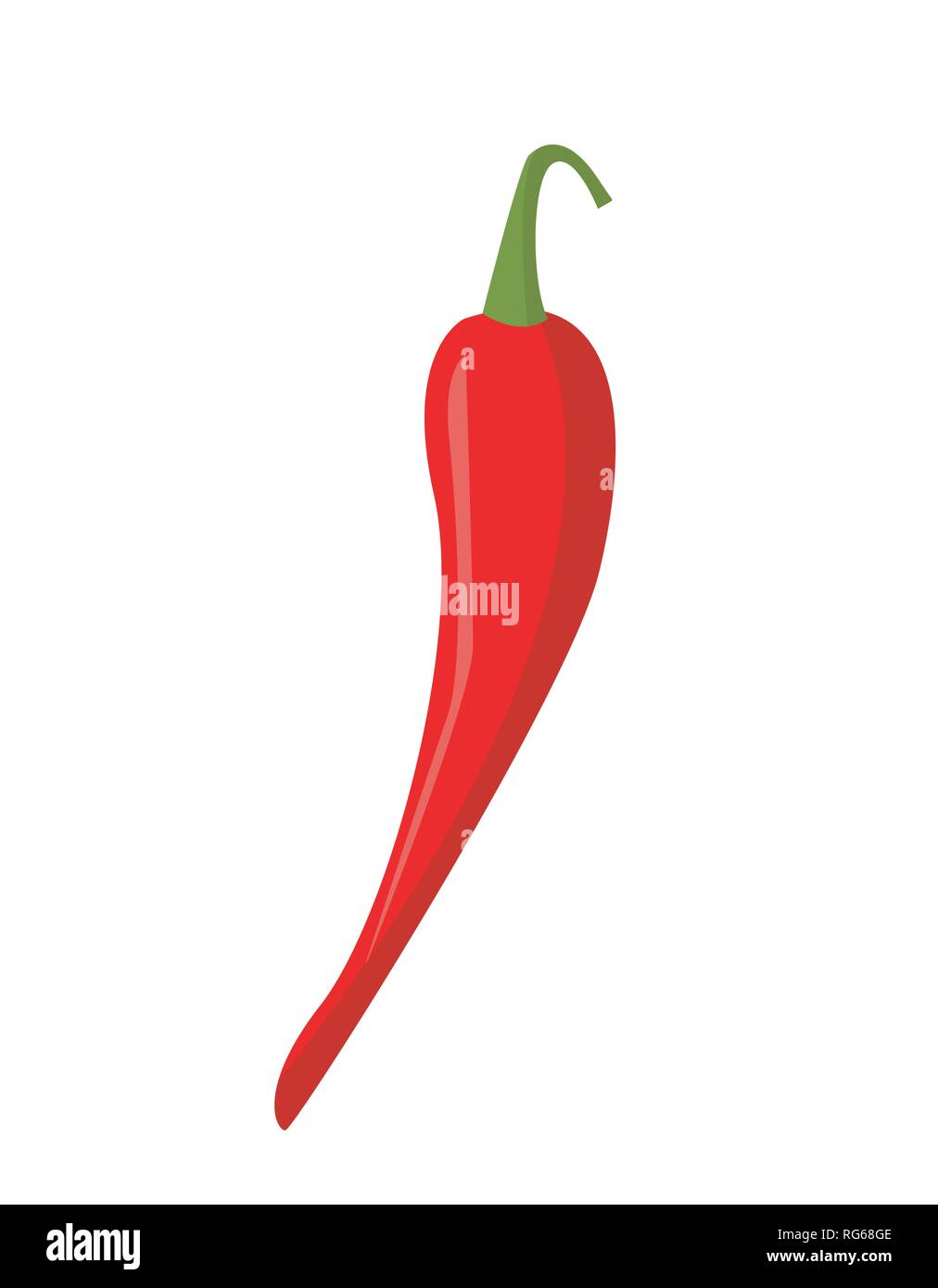 red chili pepper vector Stock Vector Image & Art - Alamy