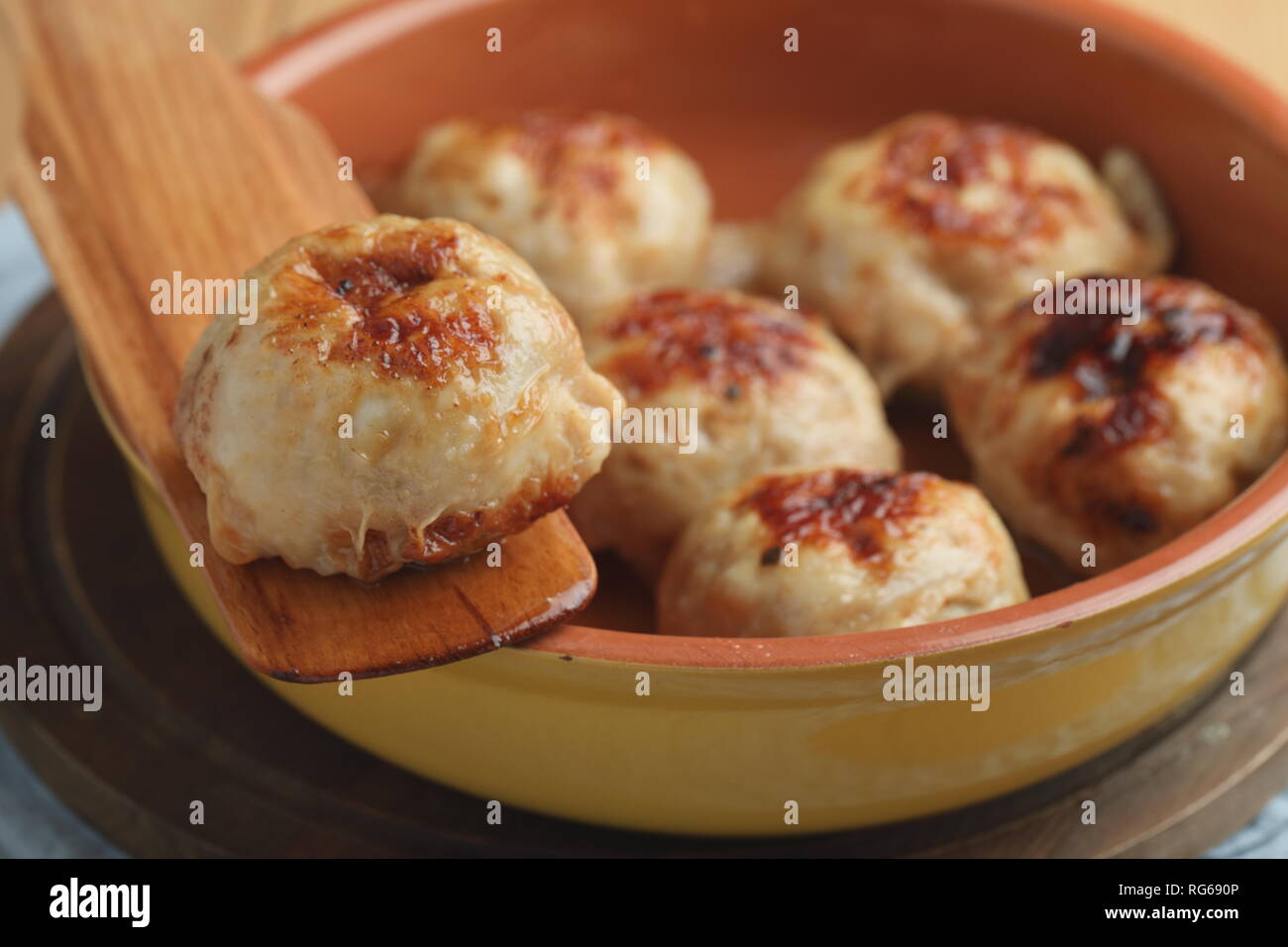 Chicken galantine hi-res stock photography and images - Alamy