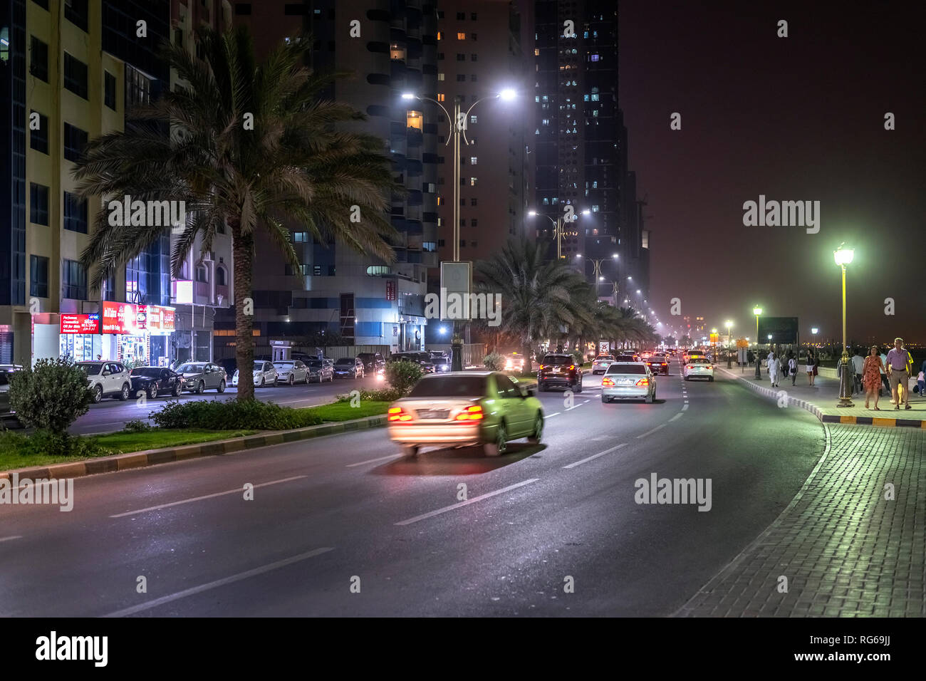 Sheikh rashid road hi-res stock photography and images - Alamy