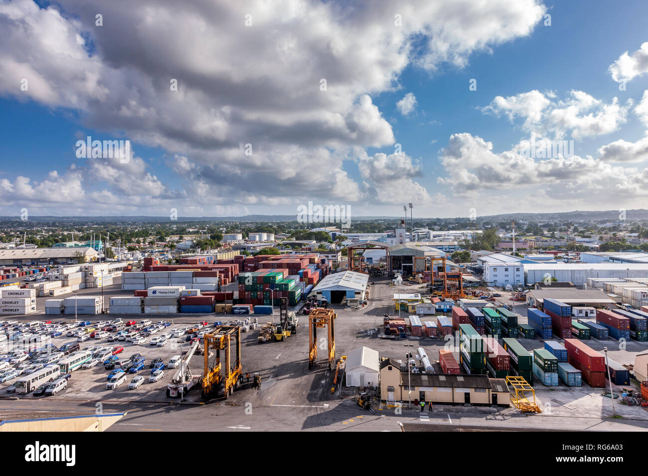 Caribbean dock sea port hi-res stock photography and images - Alamy