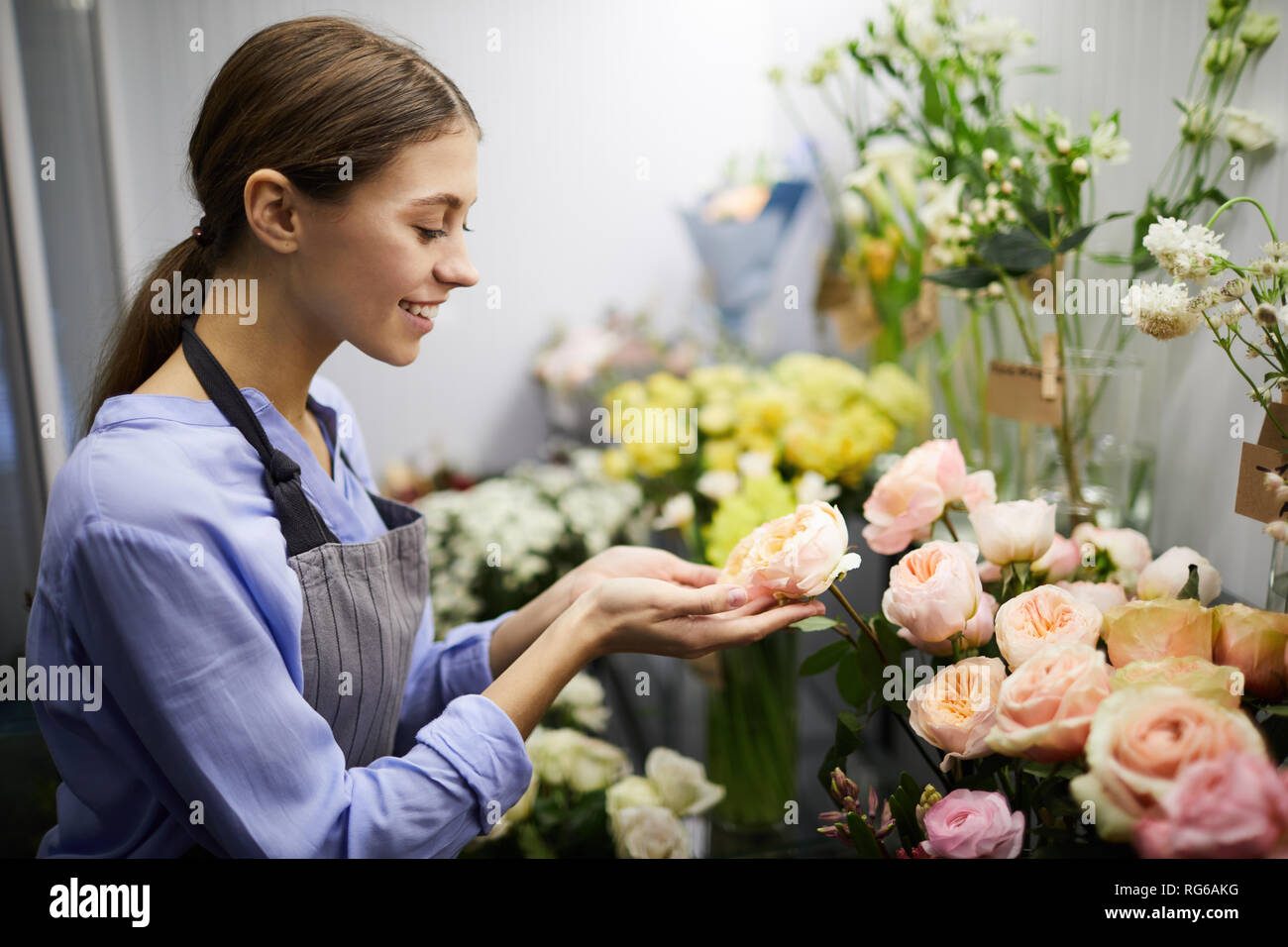 Florist window display hi-res stock photography and images - Alamy
