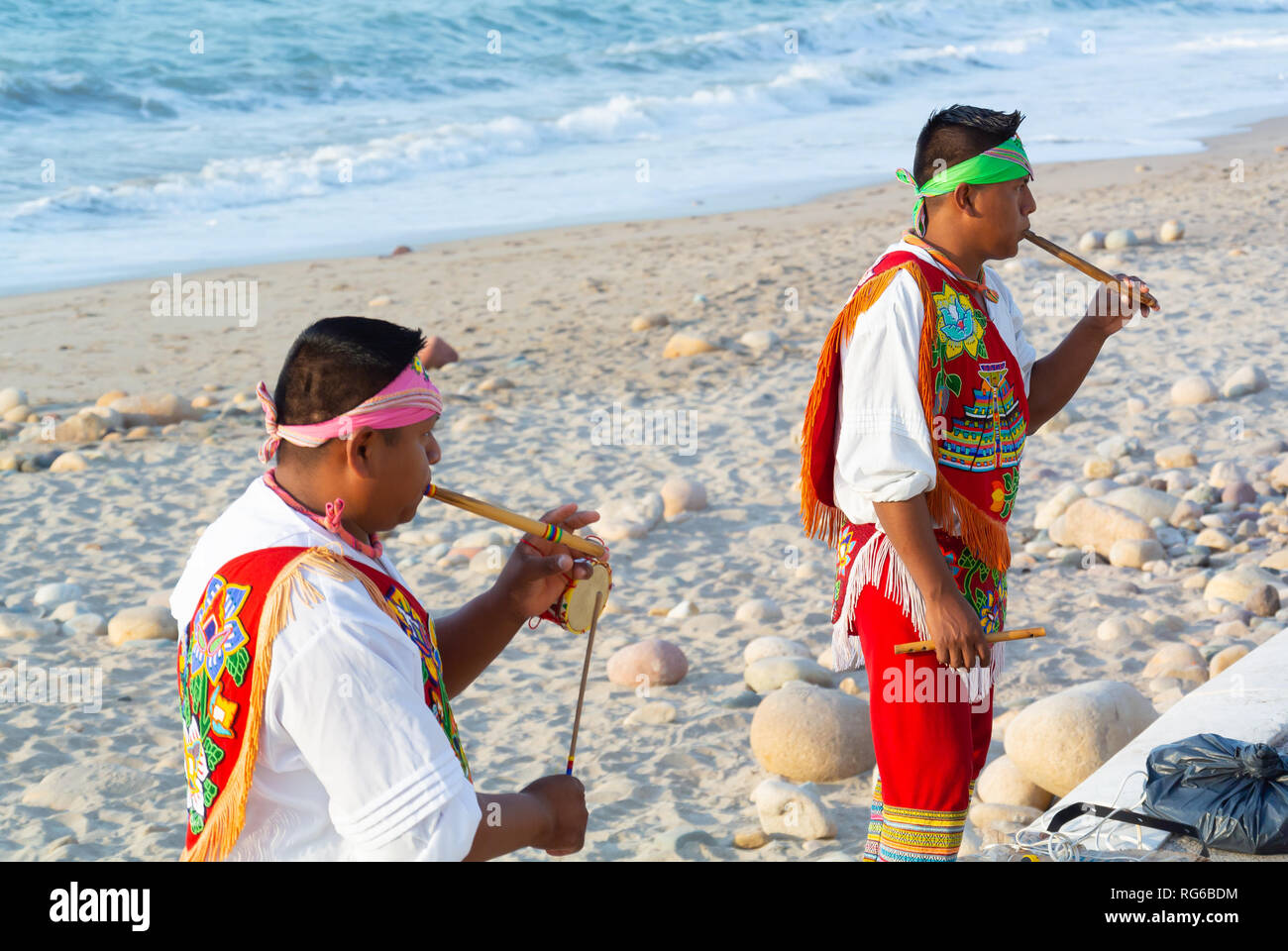 Local men performing Dance of the Flyers, Puerto Vallarta, jalisco ...