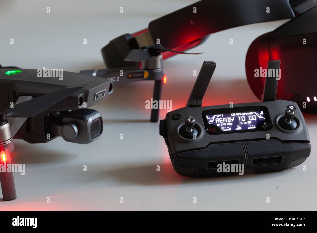 This "Heads up Display" (HuD) serves the visualization of the view of a ...