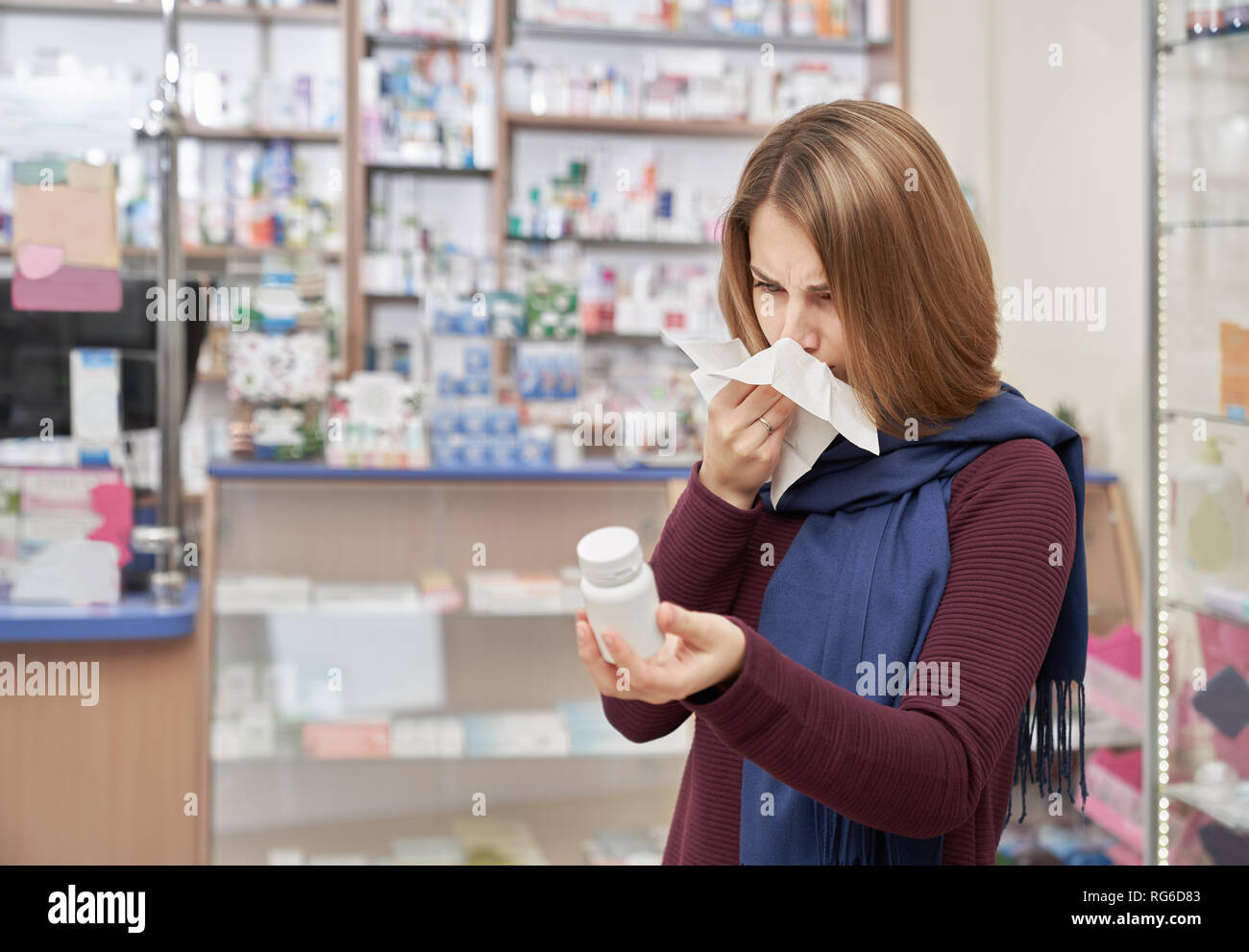 Blocked nose medication hi-res stock photography and images - Alamy