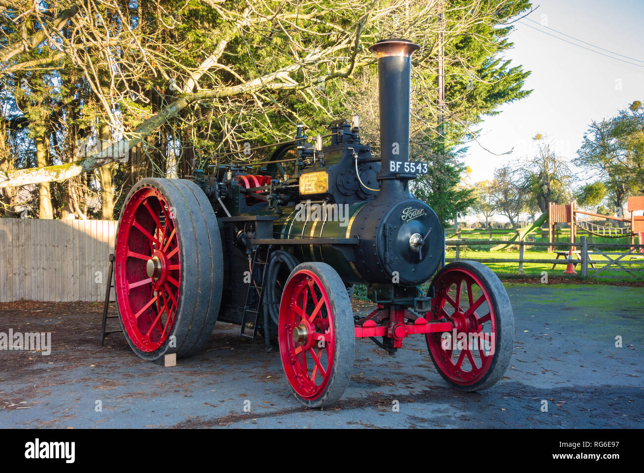 Foden steam tractor engine hi-res stock photography and images - Alamy