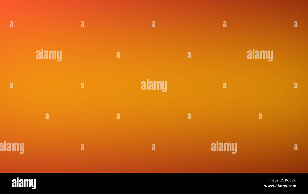 Abstract blurred orange gradient background. Colorful smooth banner ...