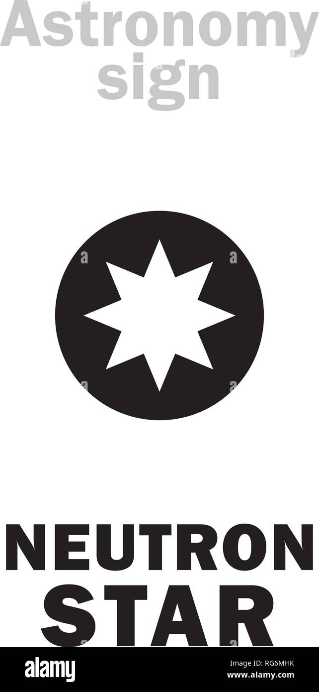 Astrology Alphabet: NEUTRON STAR, small cold but superdense Collapsed ...