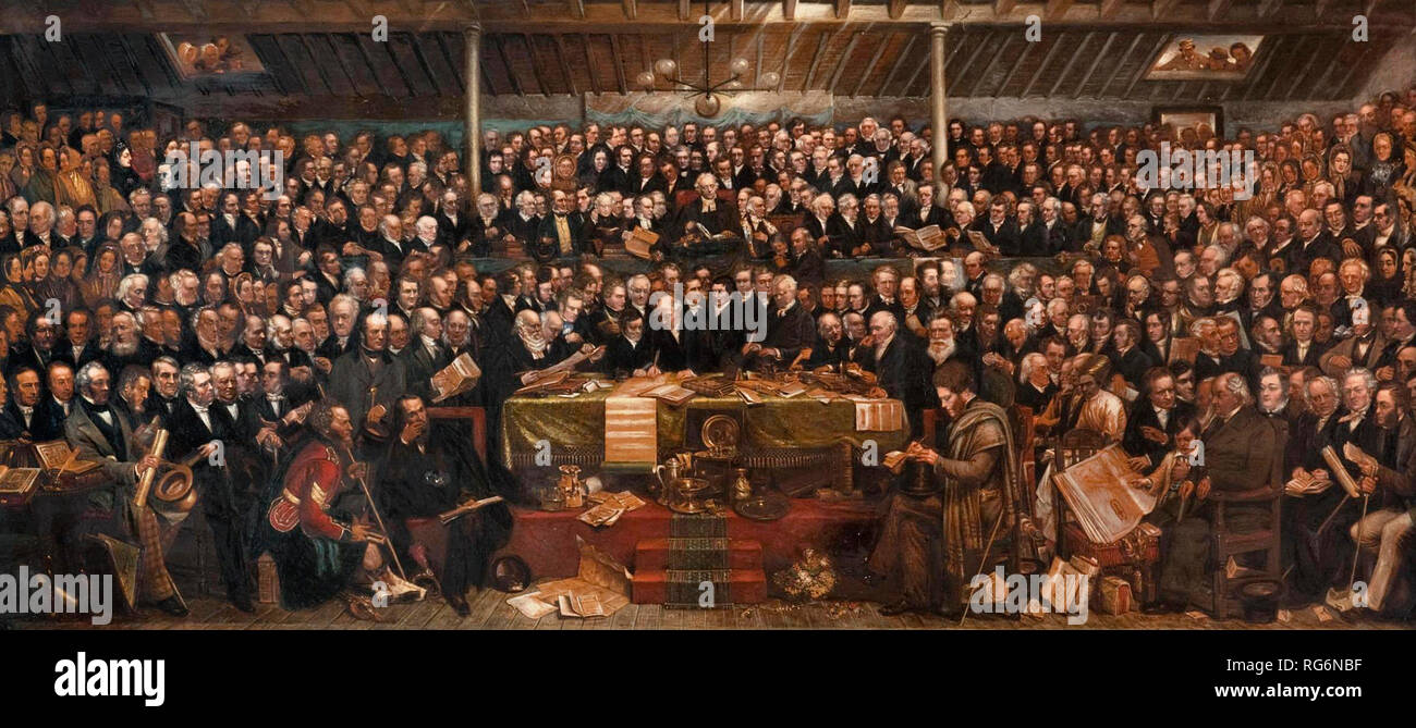 Disruption of 1843 which formed the Free Church of Scotland. David ...