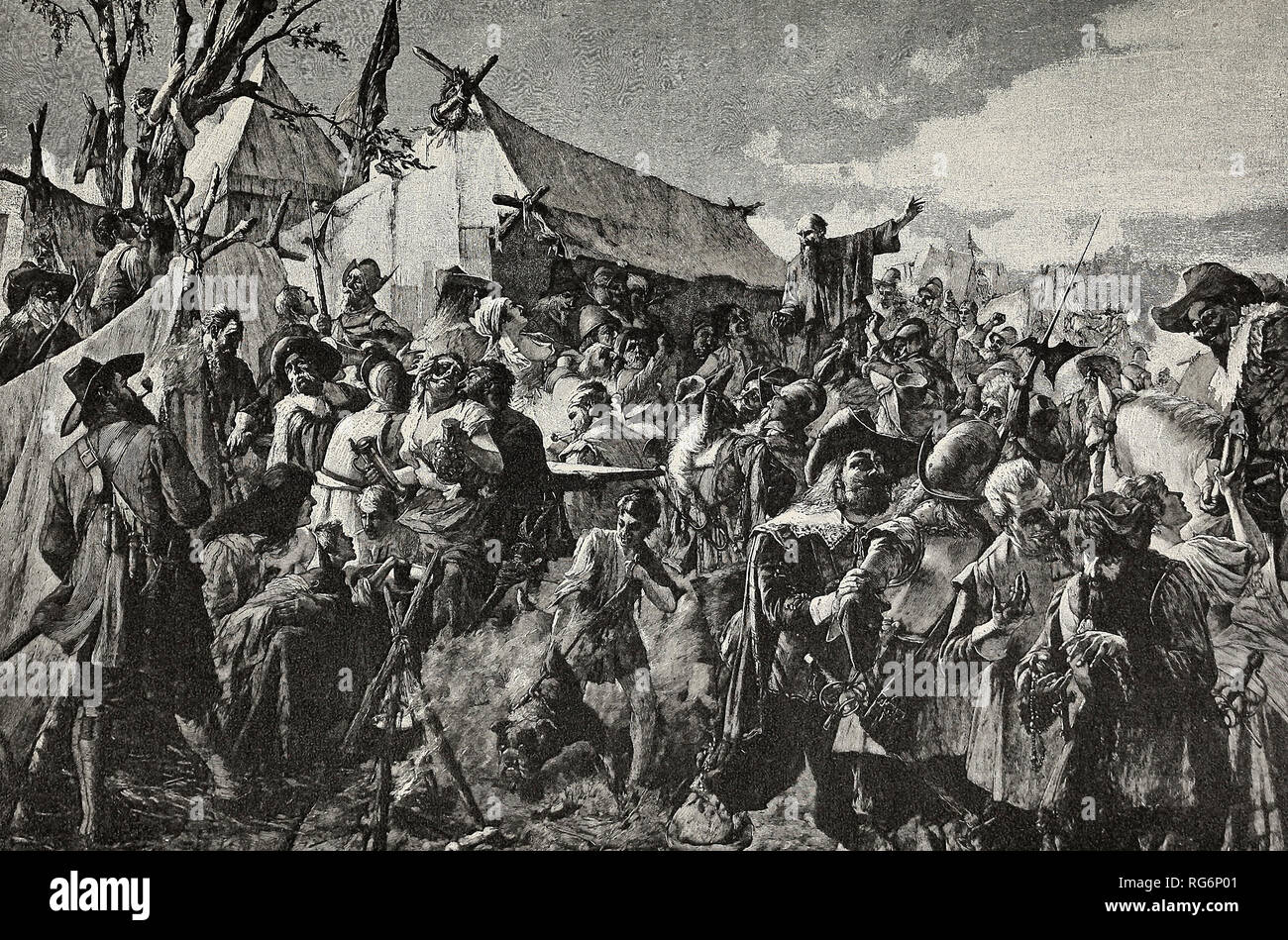 The First Marauding Army - The soldiers of Count Mansfield live upon ...