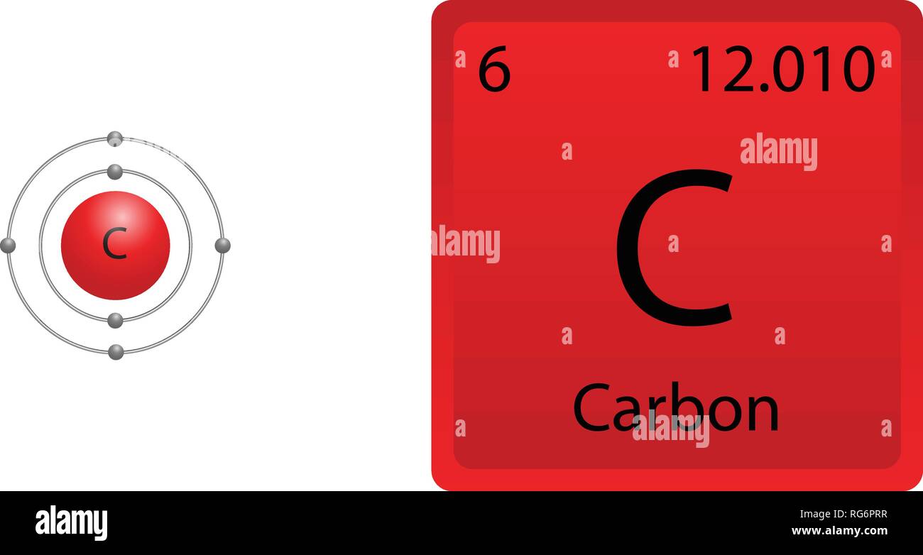 Carbon substance Stock Vector Images - Alamy