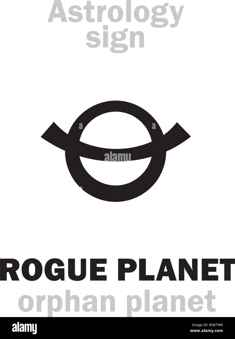 Astrology Alphabet: ROGUE PLANET (Orphan planet), nomad free-floating ...