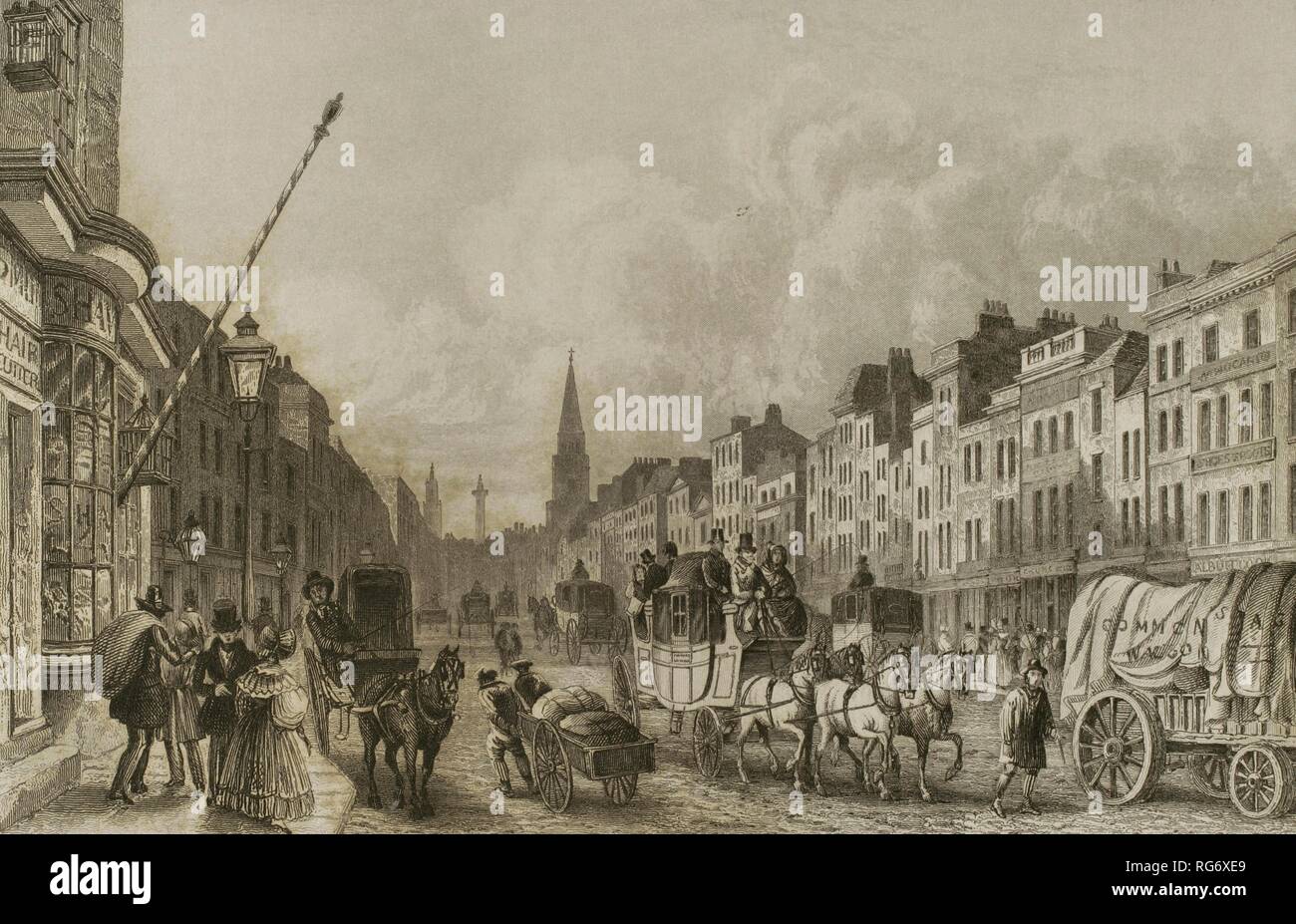 Horse cart 1840 hi-res stock photography and images - Alamy