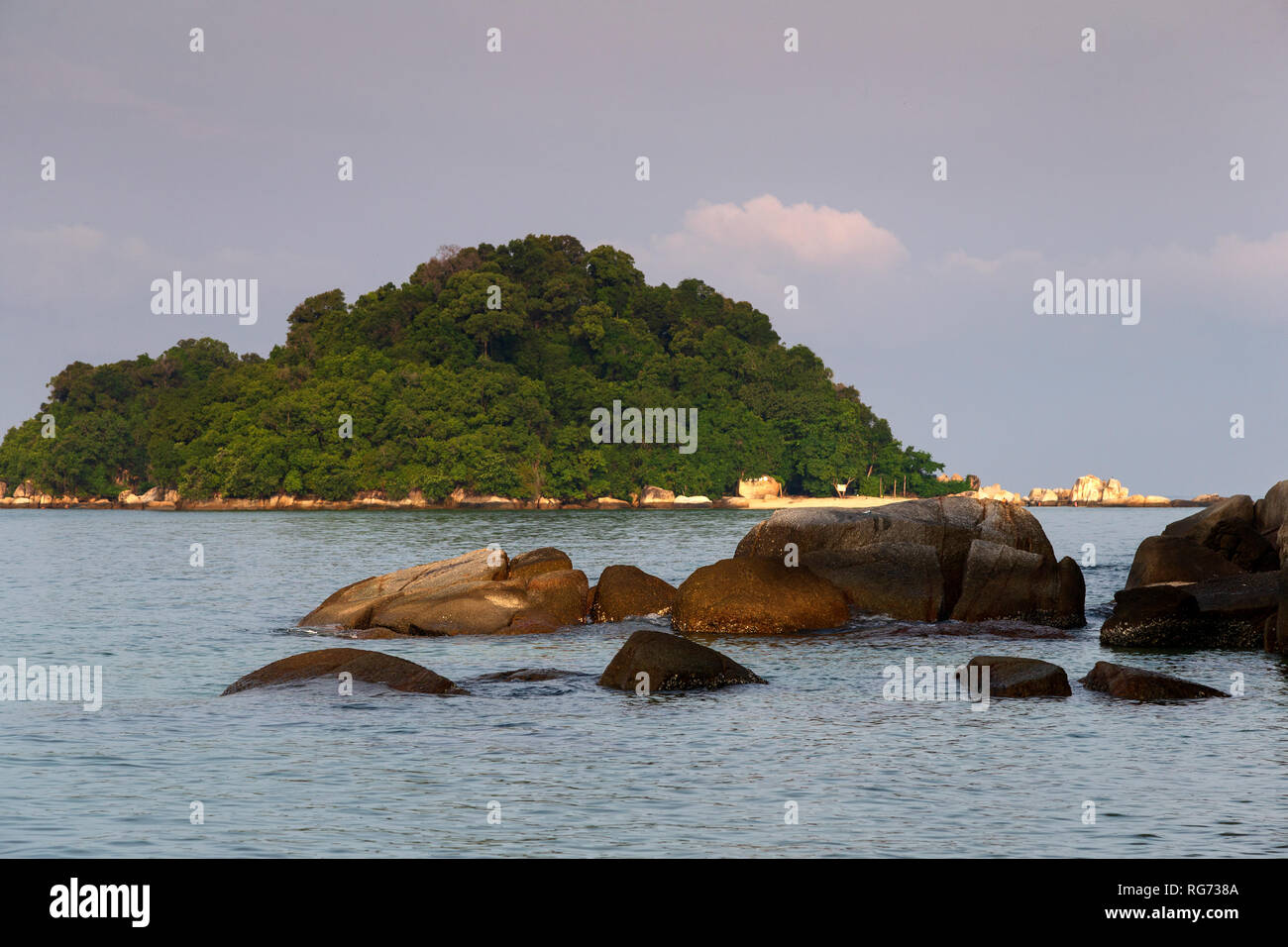 Tropical beach at Pangkor Island, Perak Stock Photo - Alamy