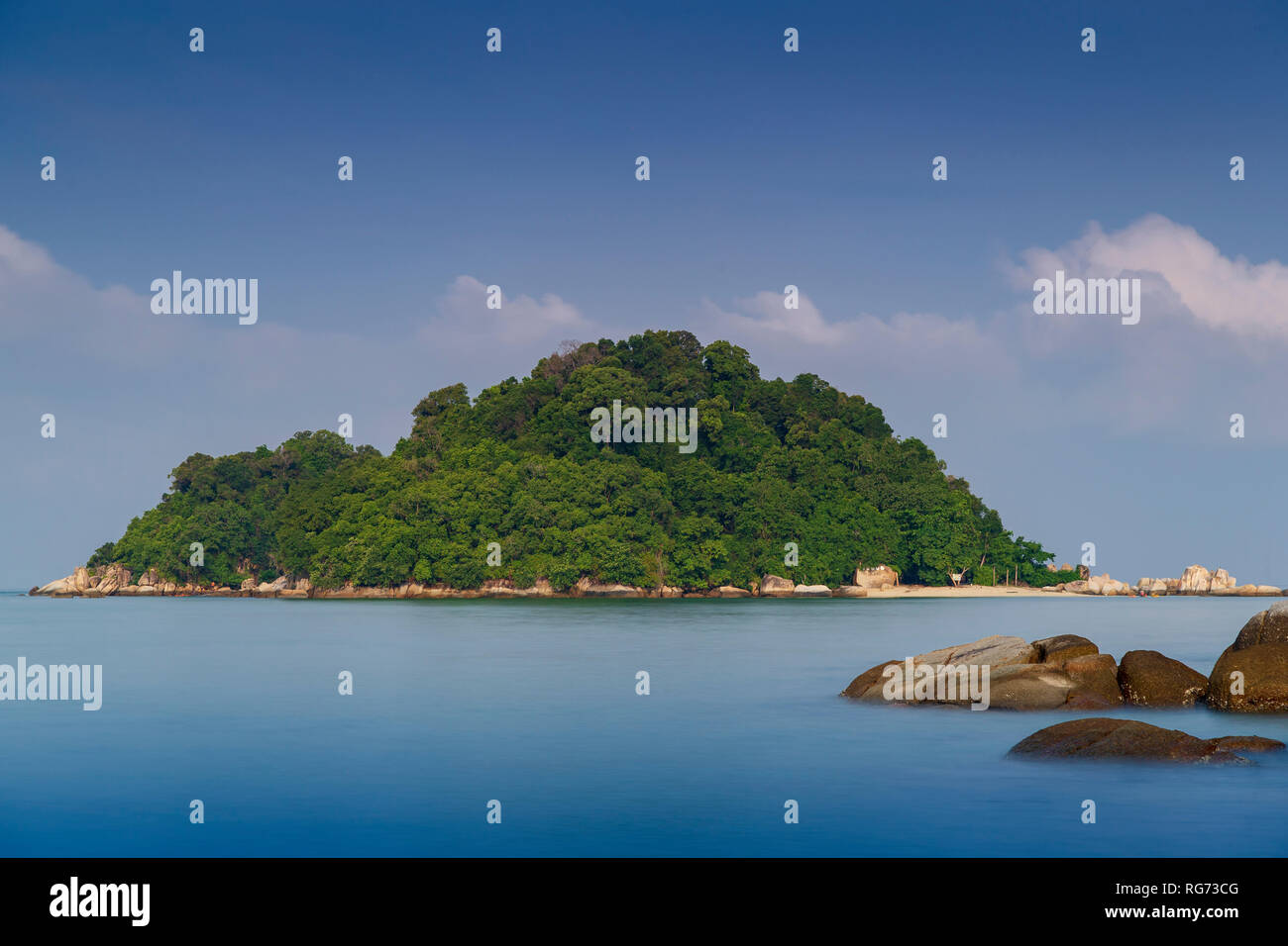 Tropical beach at Pangkor Island, Perak Stock Photo - Alamy