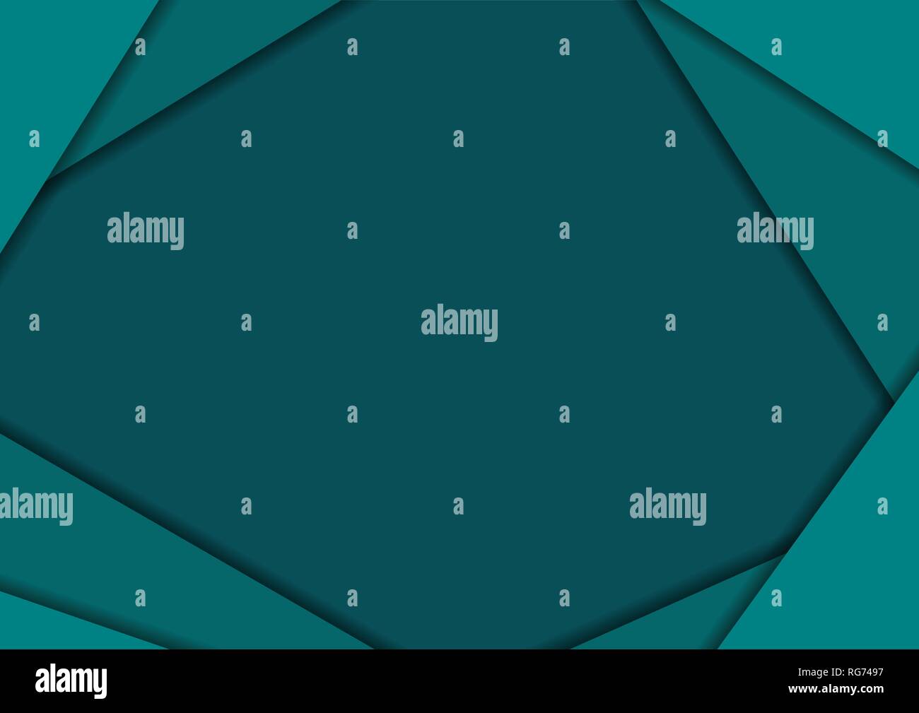 Dark turquoise abstract material corporate background. Vector design ...