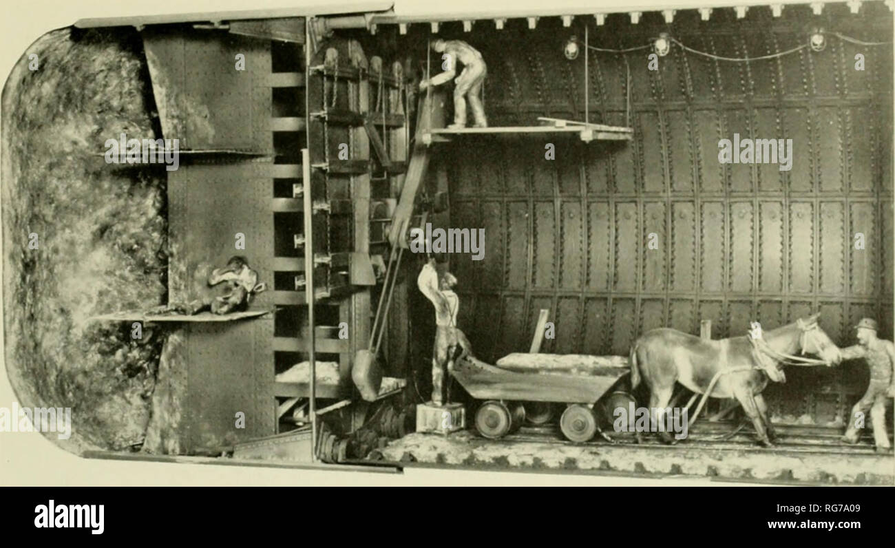 Tunnel showing cast iron lining hi-res stock photography and images - Alamy