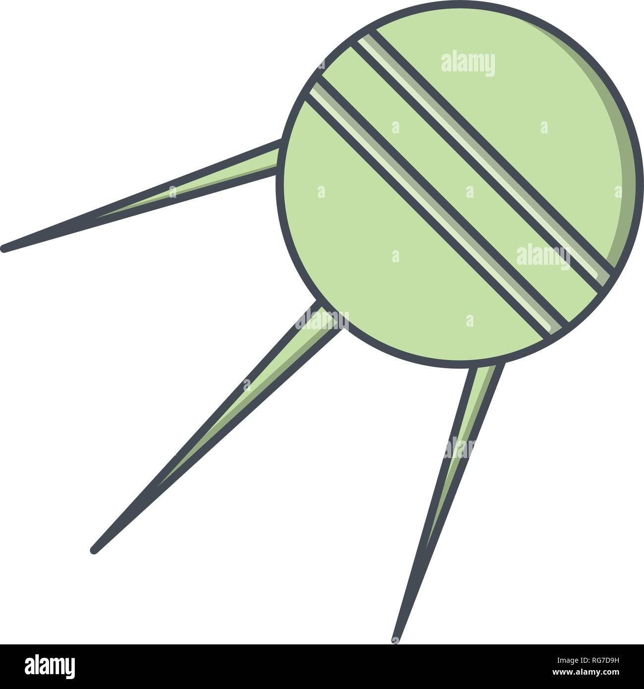 Sputnik Vector Icon Sign Icon Vector Illustration For Personal And ...