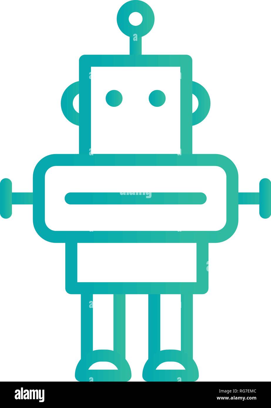 Robot 1 0 Stock Vector Images - Alamy
