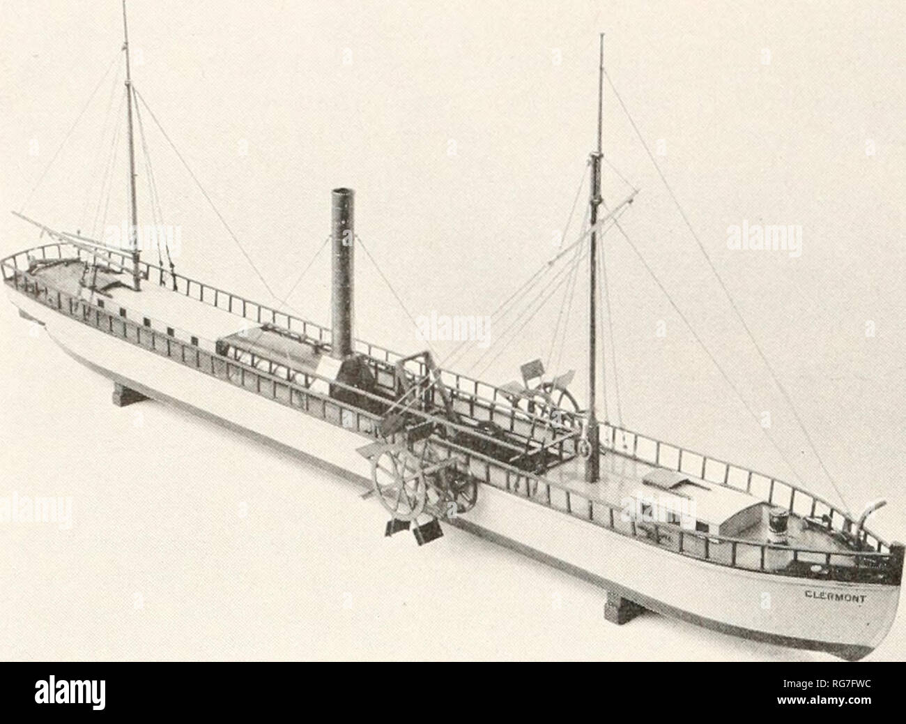 Fulton steamboat model hi-res stock photography and images - Alamy