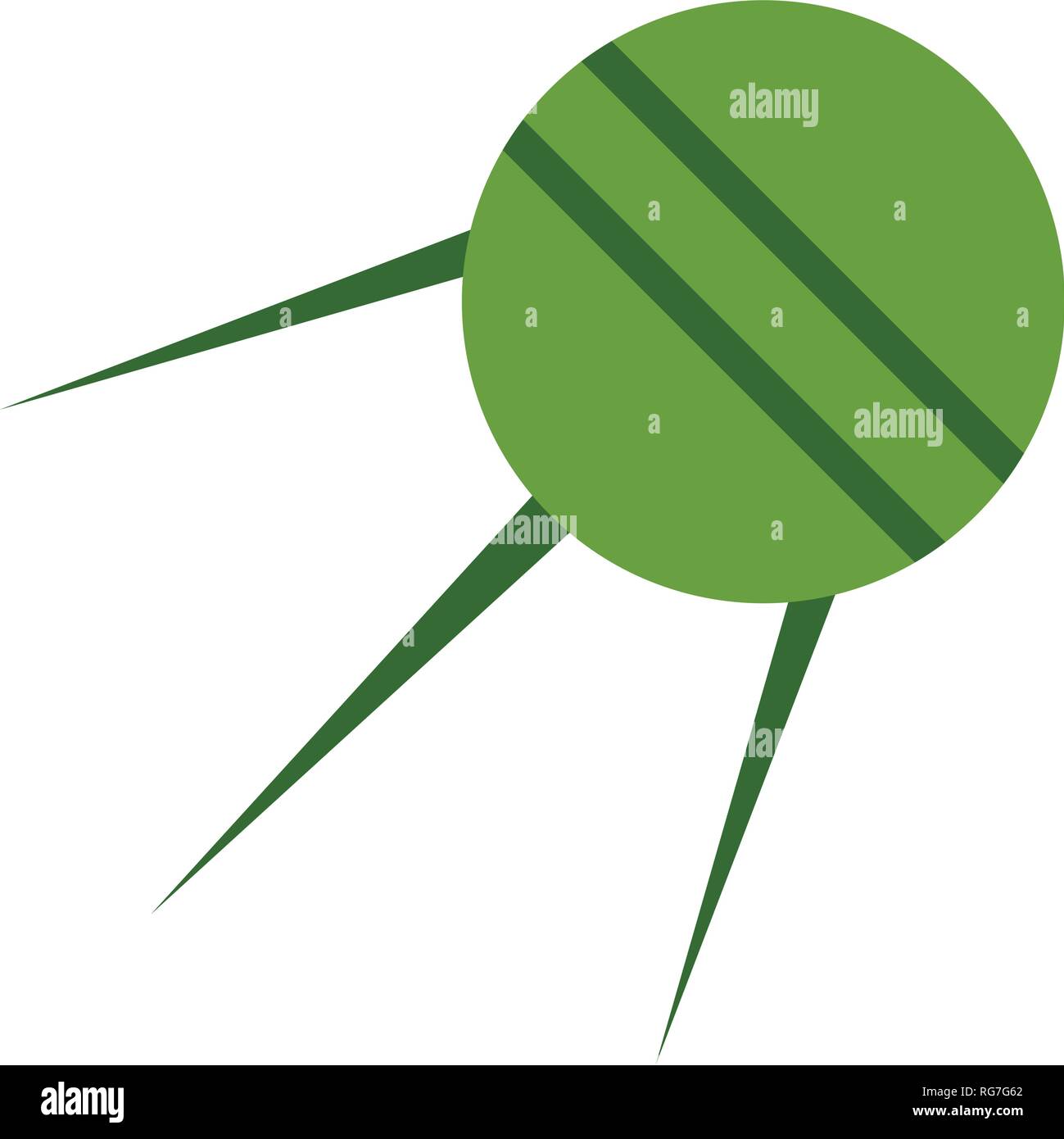 Sputnik 1 satellite Stock Vector Images - Alamy