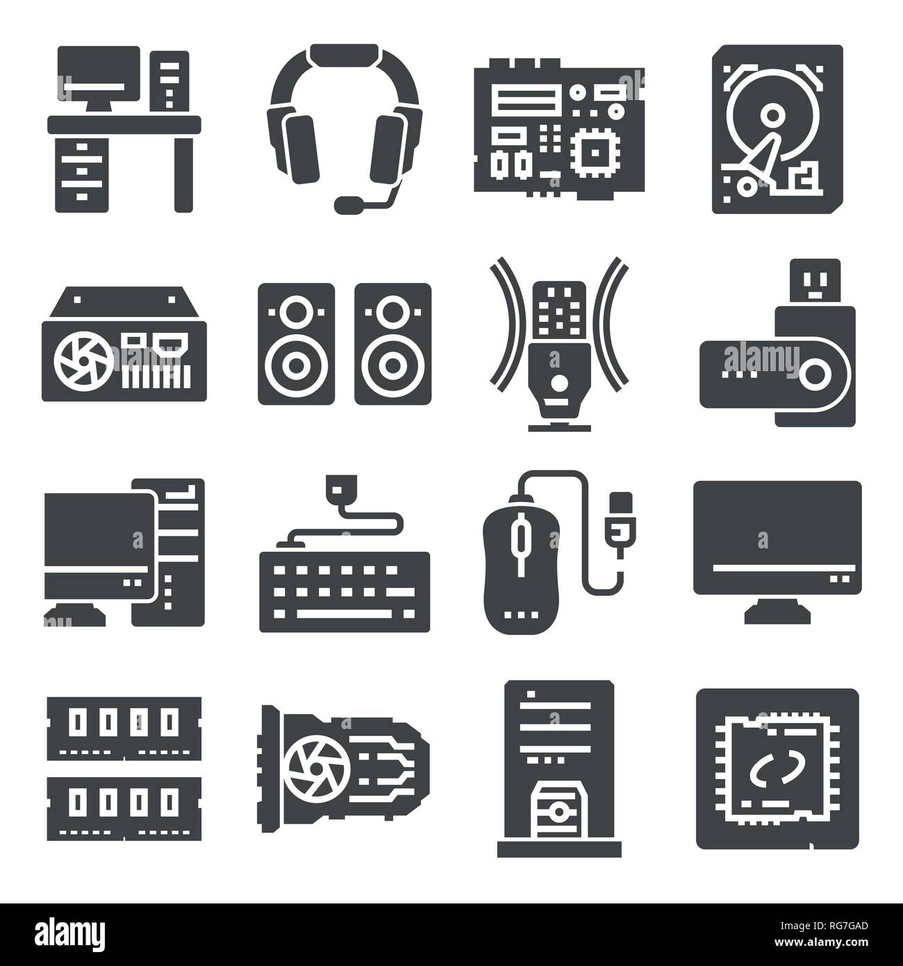 Cpu and ram Stock Vector Images - Alamy