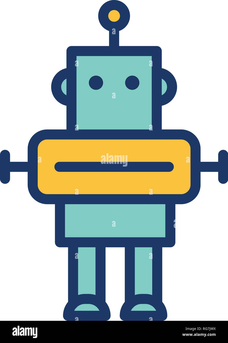 Personal robotics Stock Vector Images - Alamy