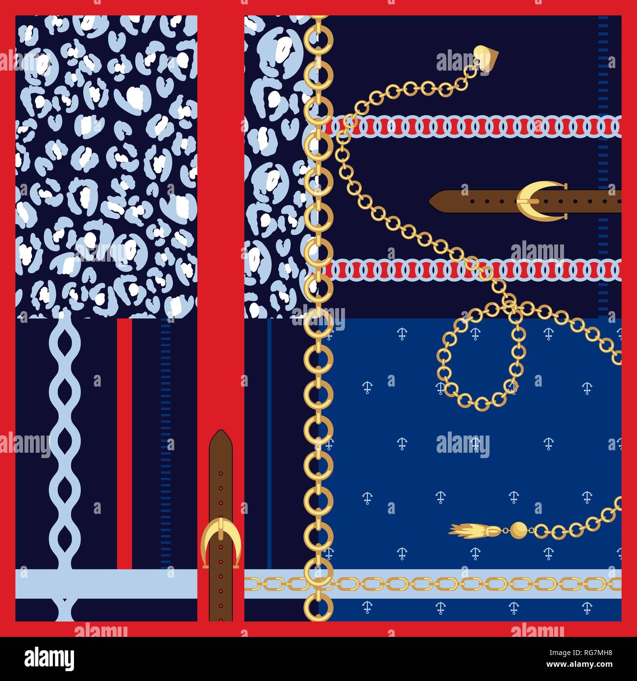 Gold shawl Stock Vector Images - Alamy