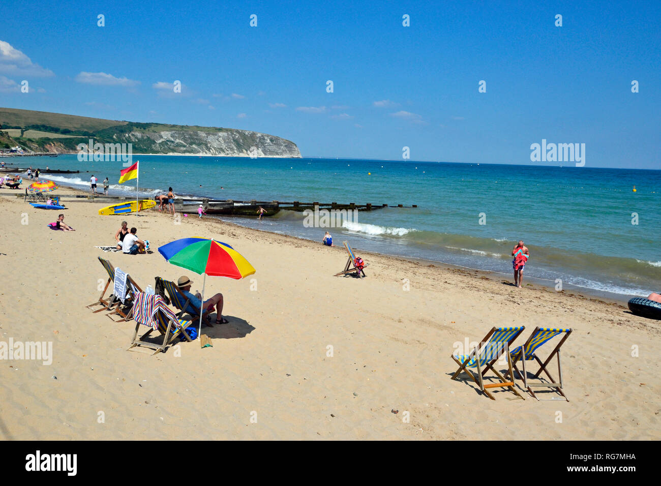 Swanage, Isle of Purbeck, Dorset, England, UK Stock Photo - Alamy