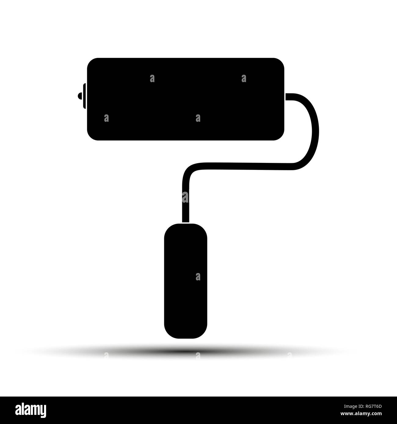 Trim roller Stock Vector Images - Alamy